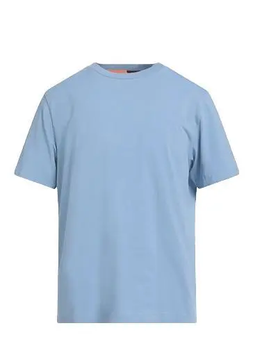 BOSS T-shirt Size Cotton, Elastane - Blue