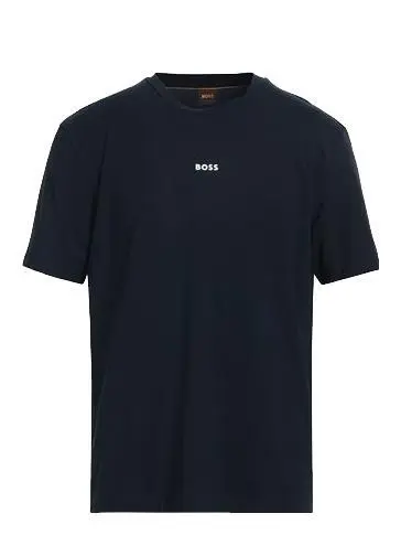 BOSS T-shirt Size Cotton, Elastane - Blue