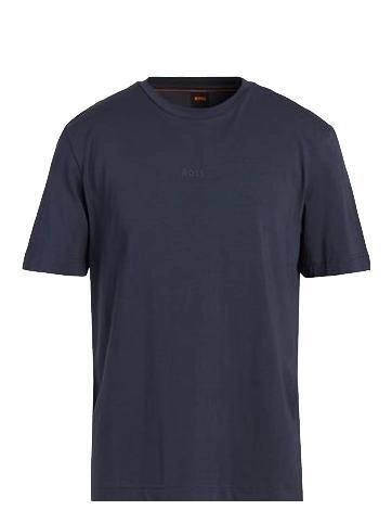 BOSS T-shirt Size Cotton, Elastane - Navy
