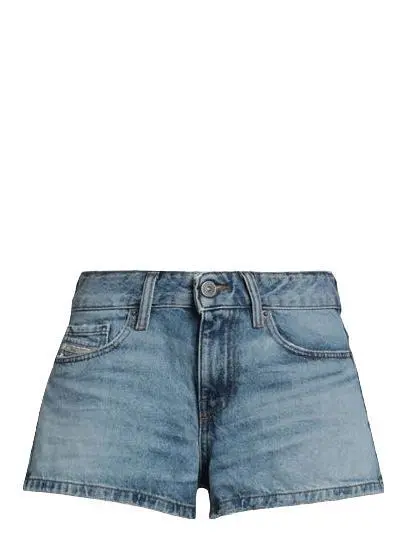 DIESEL Denim Hot Pants - Blue