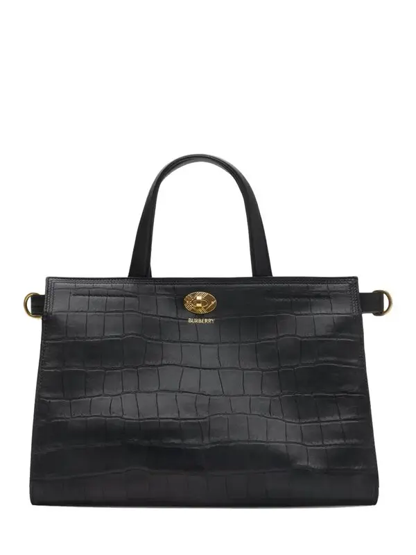 Burberry Small Cotswolds Tote - Black