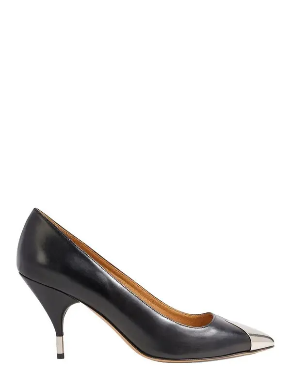 Isabel Marant Pryska Leather Pumps - Black