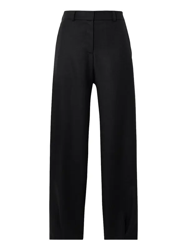 16Arlington Vante Wool-twill Straight-leg Pants - Black