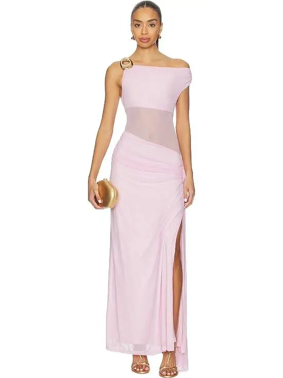 RUNAWAY THE LABEL Naelle Maxi Dress - Musk