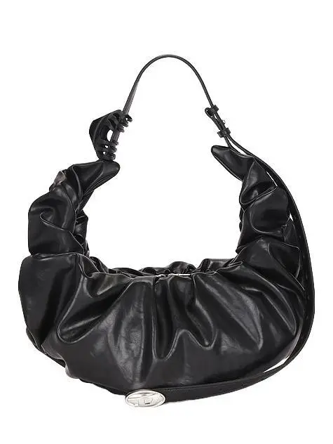 DIESEL D Hobo Bag - Black