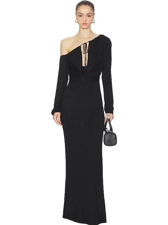AYA MUSE Sola Maxi Dress - Black