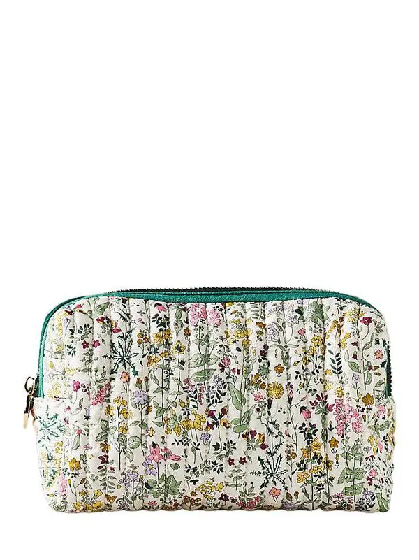 Stoney Clover Lane Small Quilted Pouch - Field Flowers