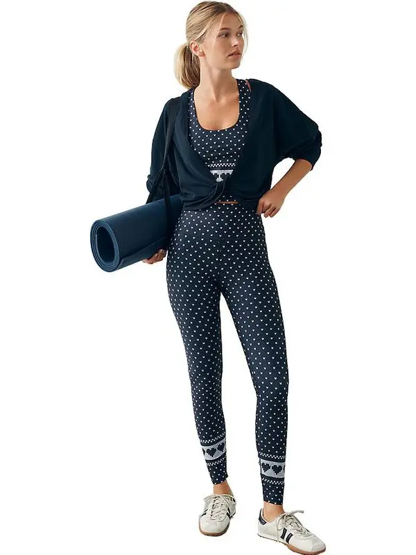 Beach Riot Piper Legggs - Black Pattern