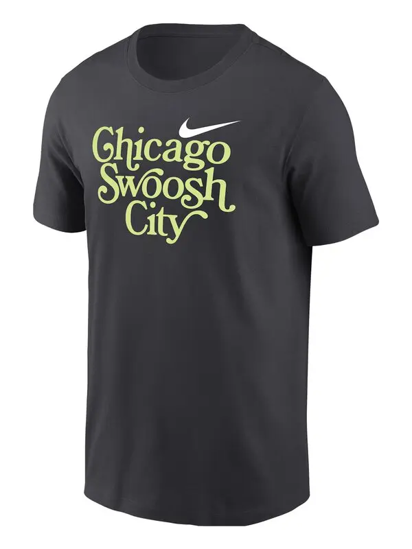 Nike Swoosh Cities Chicago Short-sleeve T-shirt - Grey