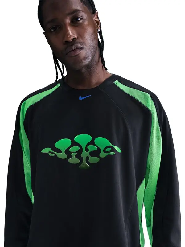 Nike Project F.r.o.g. Long-sleeve Jelly Jersey Top - Black