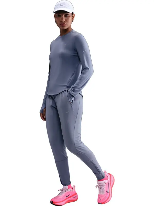 Nike Swift Dri-fit Mid-rise Running Pants - Blue