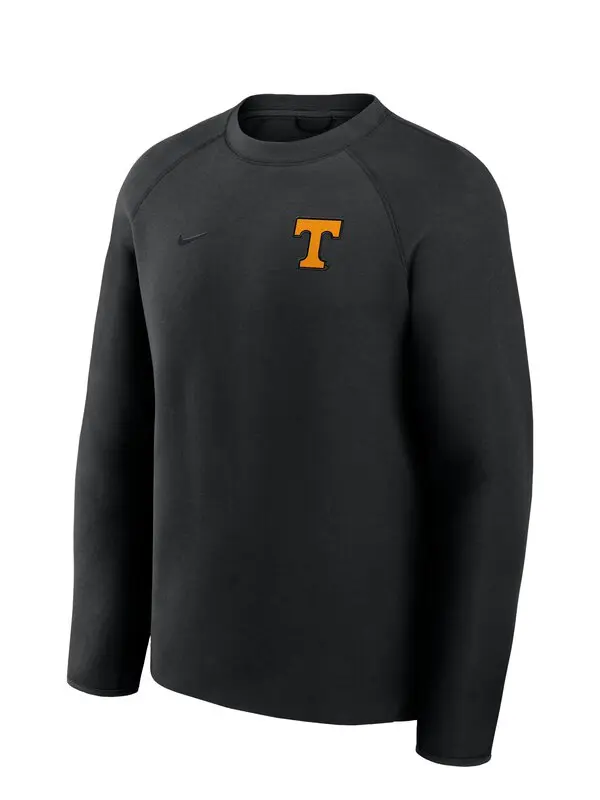 Nike Tennessee Tech Fleece Pullover Crew - Black