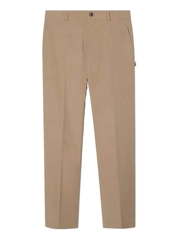 Burberry Cotton Twill Chinos - Saltmarsh Beige