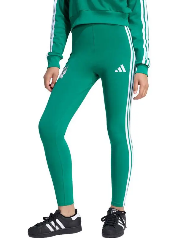 Adidas Mexico Dna Leggings - Bold Green