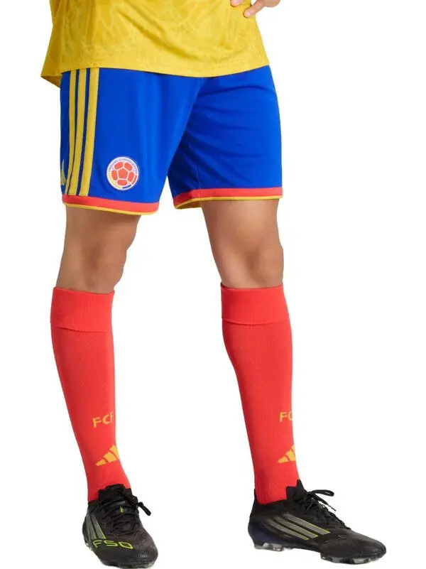 Adidas Colombia 26 Home Shorts - Glow Blue