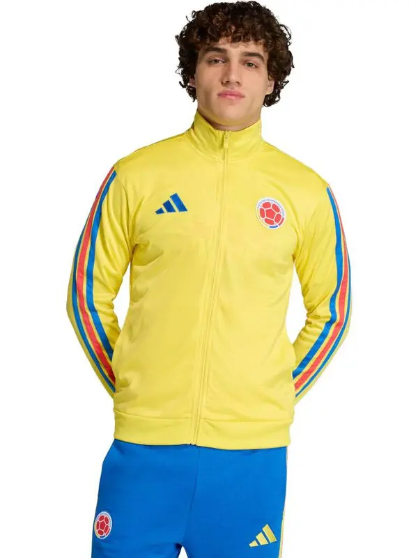 Adidas Colombia Dna Track Top - Impact Yellow