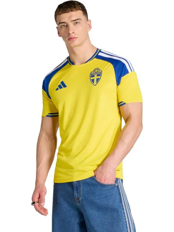 Adidas Sweden 26 Home Jersey - Yellow