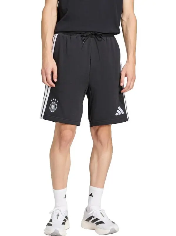 Adidas Germany Dna Fleece Shorts - Black