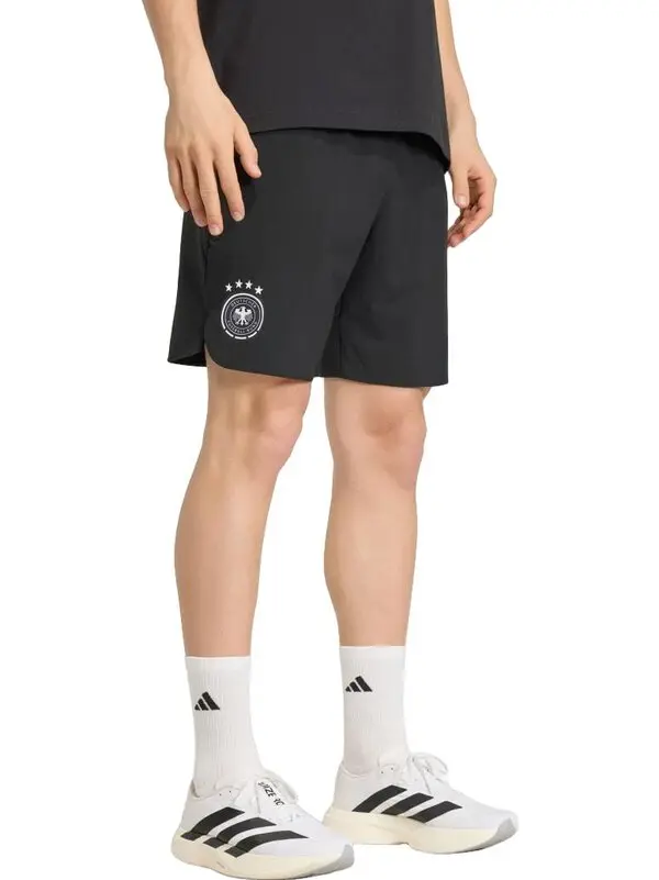 Adidas Germany Tiro Travel Shorts - Black