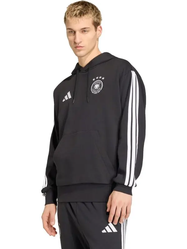 Adidas Germany Dna Fleece Hoodie - Black