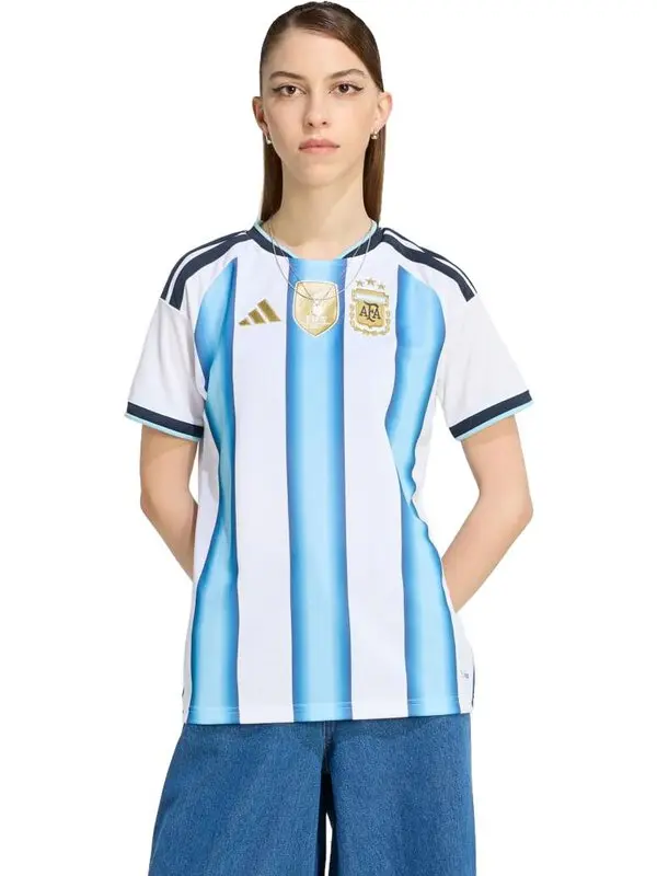 Adidas Argentina 26 Home Jersey - White / Icey Blue / Light Blue