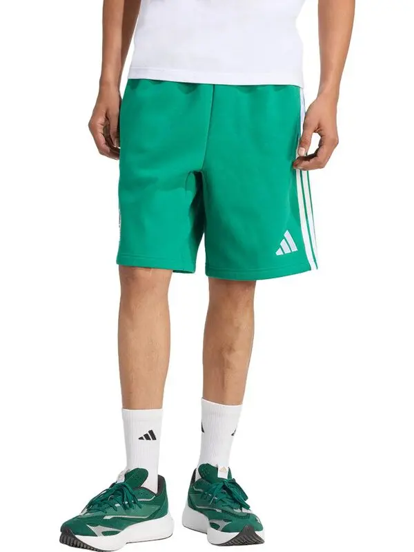 Adidas Dna Fleece Shorts - Bold Green