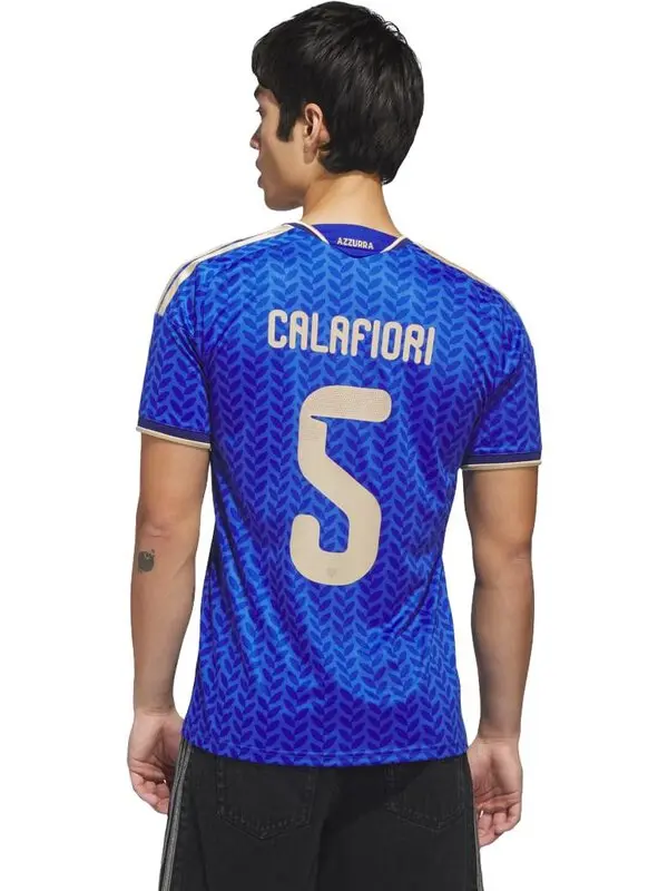 Adidas Italy 26 Home Calafiori Jersey - Bold Blue / Soccr-ity-2wa