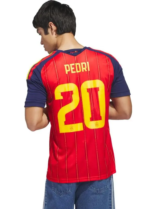 Adidas Spain 26 Home Pedri Jersey - Vivid Red / Soccr-seu-snz