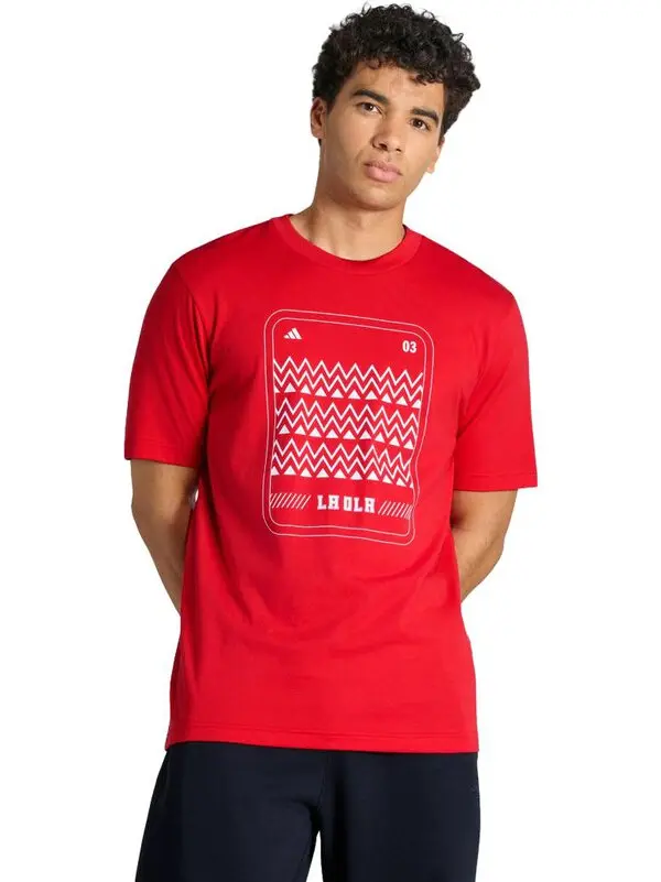 Adidas Mexico Dna T-shirt - Better Scarlet