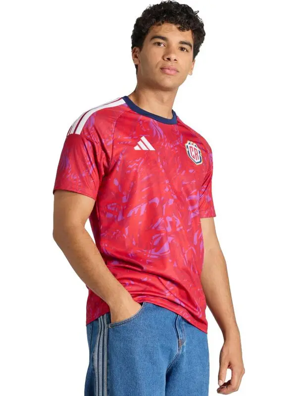 Adidas Costa Rica 26 Home Jersey - Collegiate Red