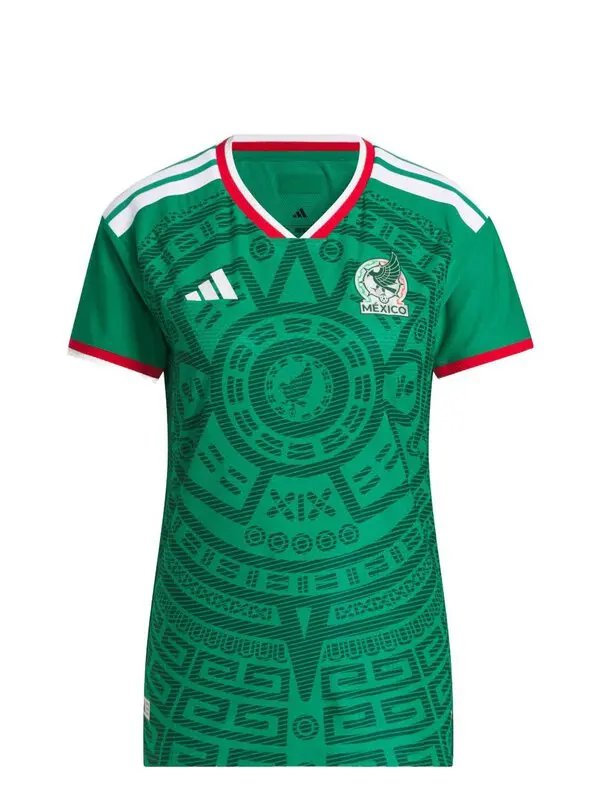 Adidas Mexico 26 Home Authentic Jersey - Green