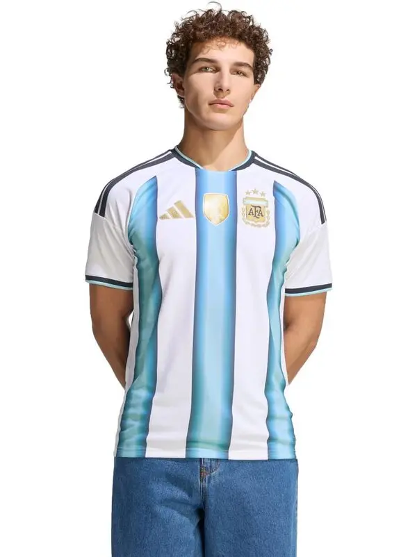 Adidas Argentina 26 Home Jersey - White / Icey Blue / Light Blue