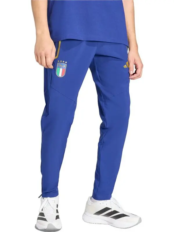 Adidas Italy Tiro Travel Pants - Victory Blue