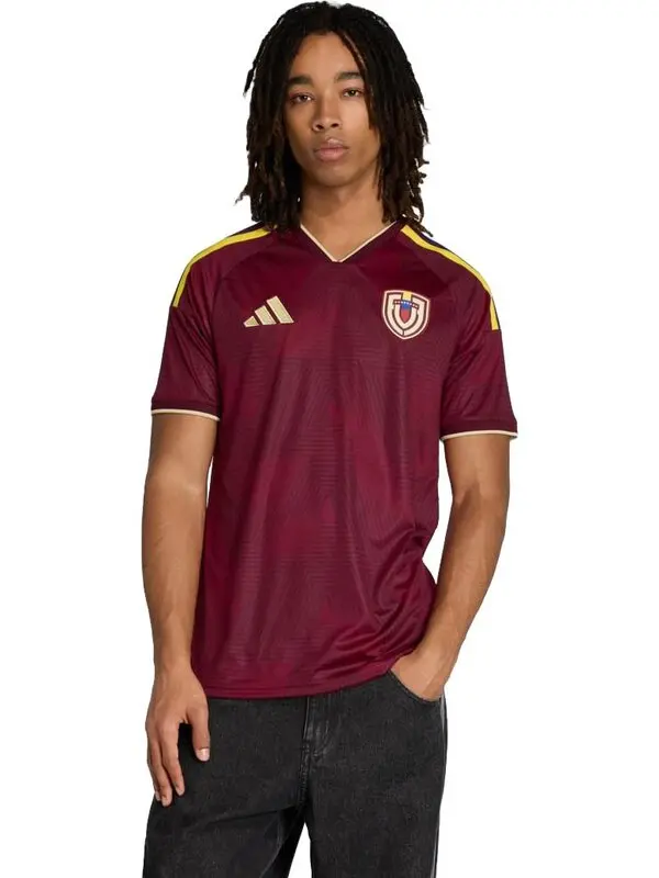 Adidas Venezuela 26 Home Jersey - Team Coll Burgundy 2