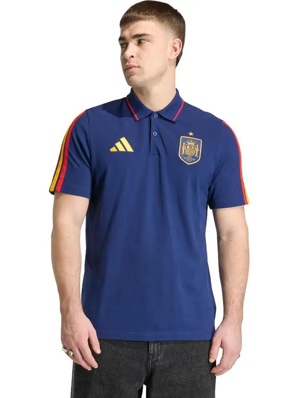 Adidas Spain Dna Polo Shirt - Dark Blue