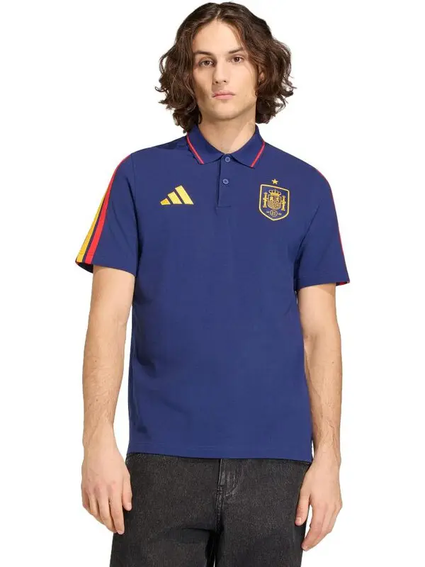 Adidas Spain Dna Polo Shirt - Dark Blue