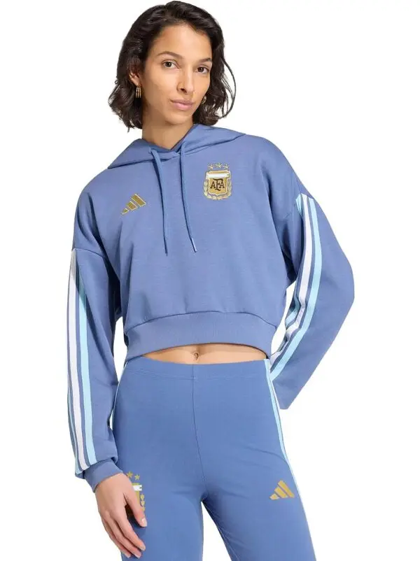 Adidas Argentina Dna Hoodie - Crew Blue