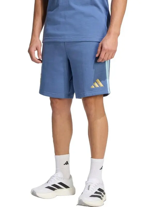 Adidas Argentina Dna Fleece Shorts - Crew Blue
