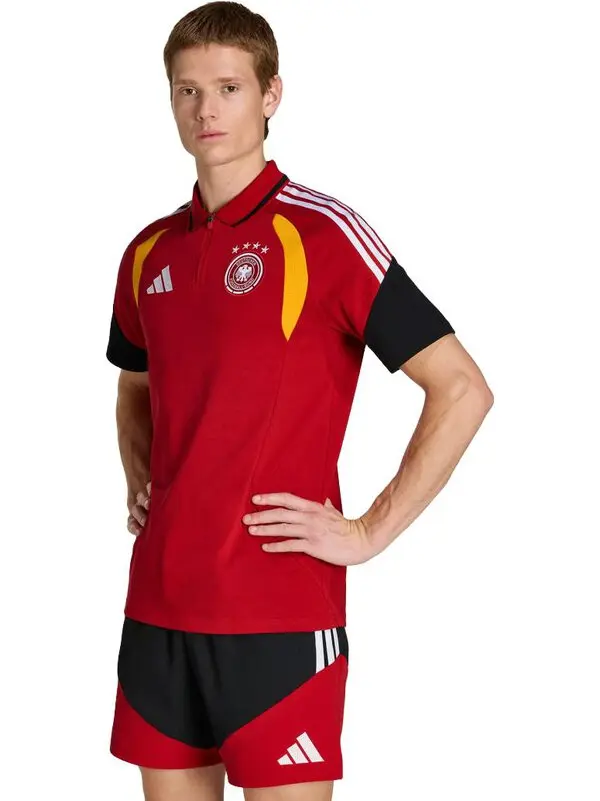 Adidas Germany 26 Tiro Polo Shirt - Team Power Red 2
