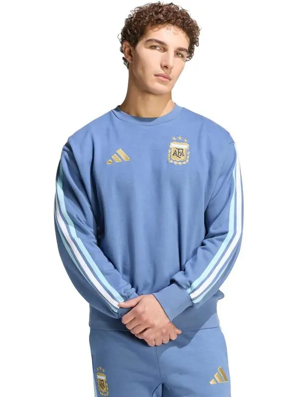 Adidas Argentina Dna Crew Sweat - Crew Blue
