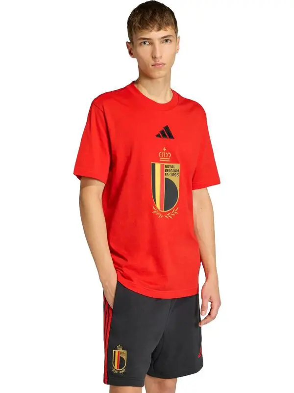 Adidas Belgium Dna Graphic T-shirt - Red