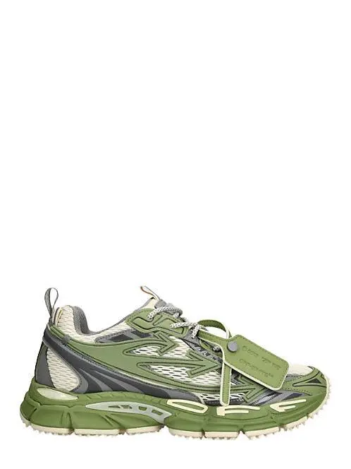 Off-White Be Right Back Trainers - Green Comb