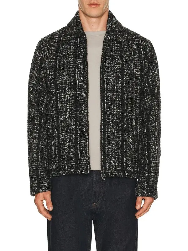PERCIVAL Ingelo Wool Boxy Jacket - Black
