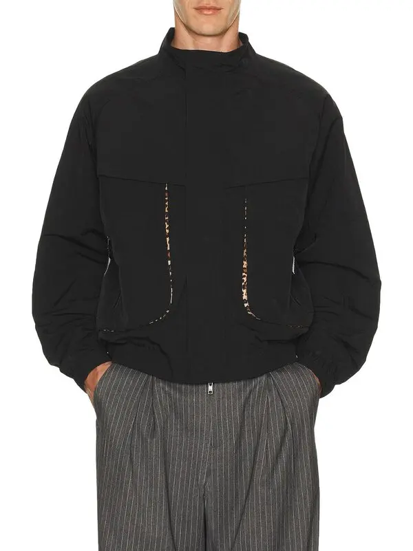METALWOOD STUDIO Bomber Jacket - Black