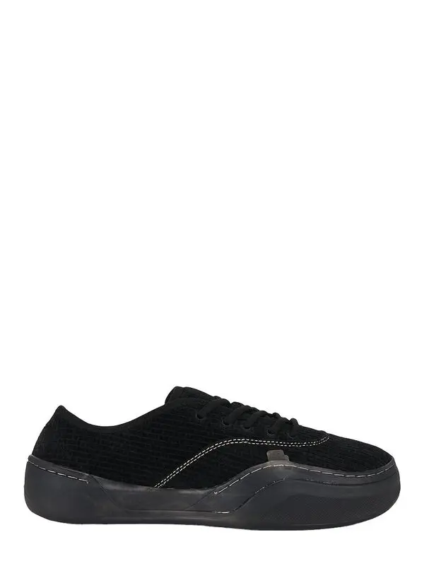 ERL Corduroy Coupe Sneakers - Black