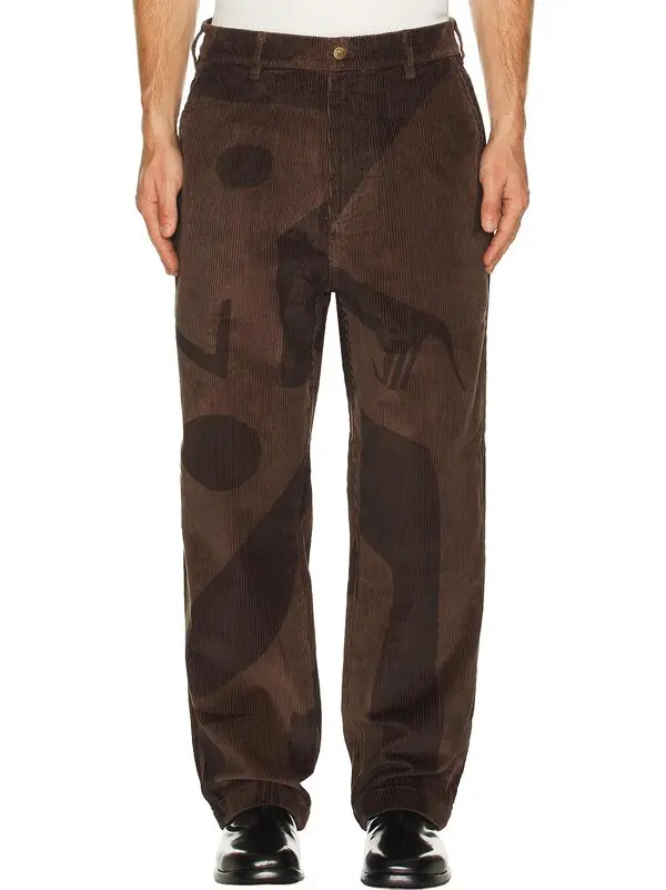 PARRA Detached Pants - Brown