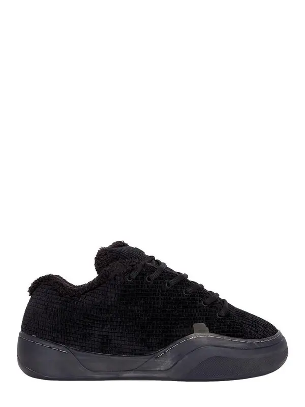 ERL Corduroy Vamp Sneakers - Black