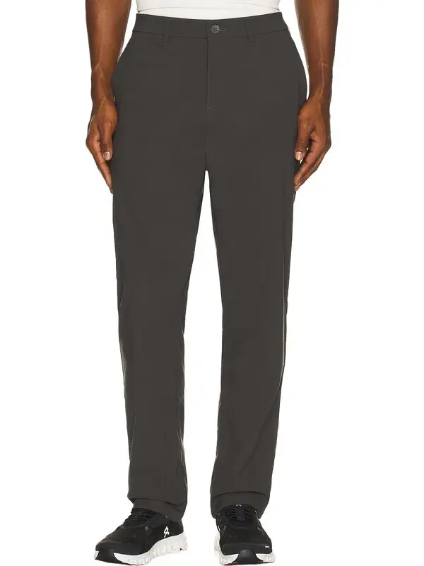 Beyond Yoga Essential Chino Trouser - Black Ash