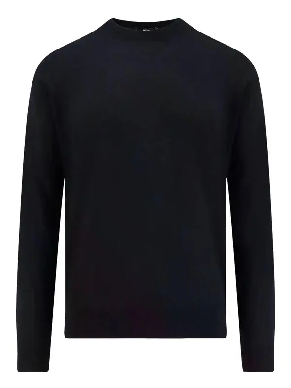 Alpha Studio Crew-neck Sweater - Blue