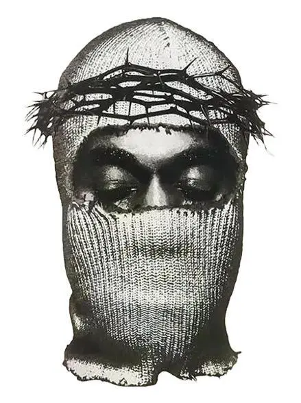 IH NOM UH NIT Crowned Mask T-shirt - Neutrals